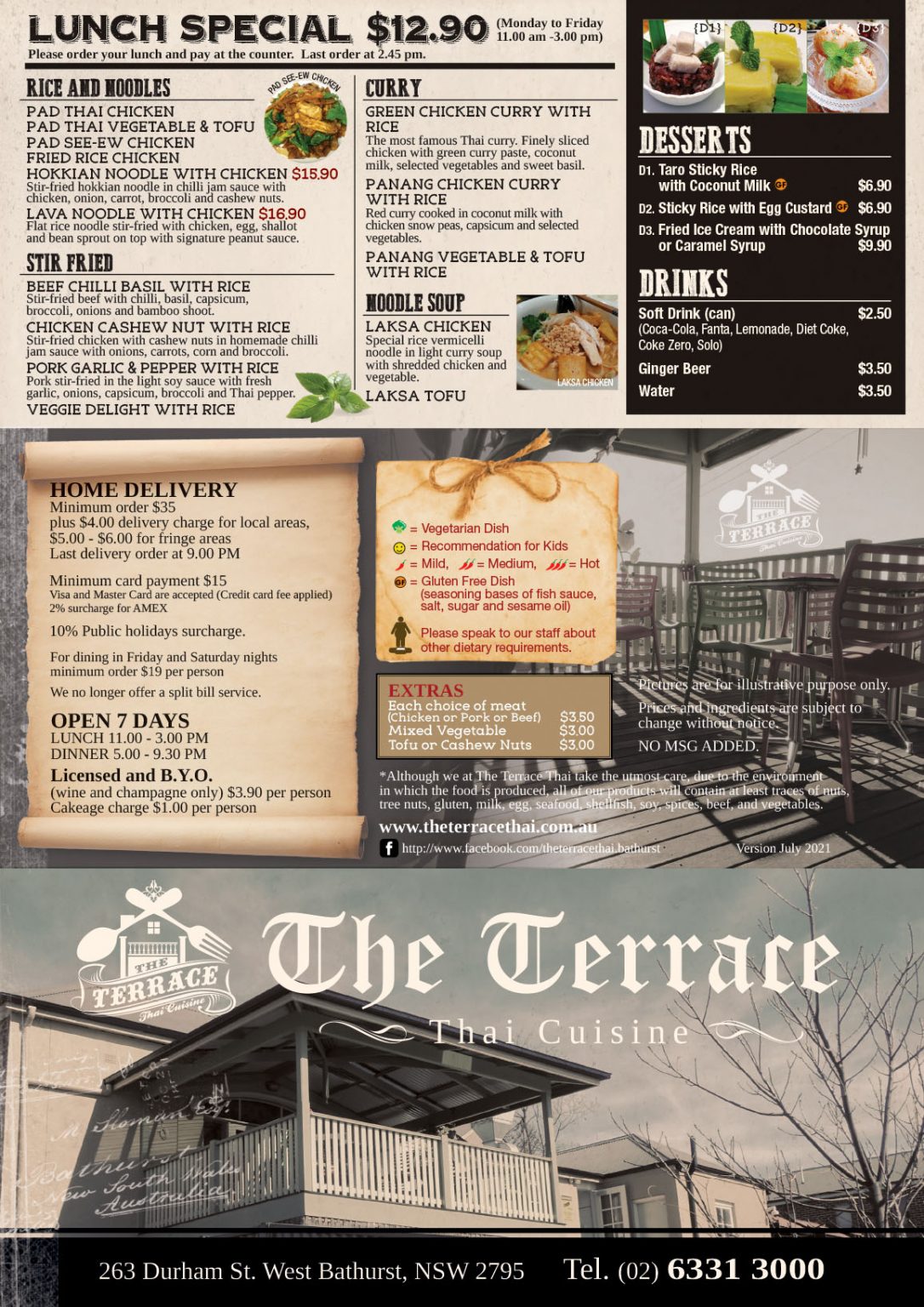 HOME - The Terrace Thai